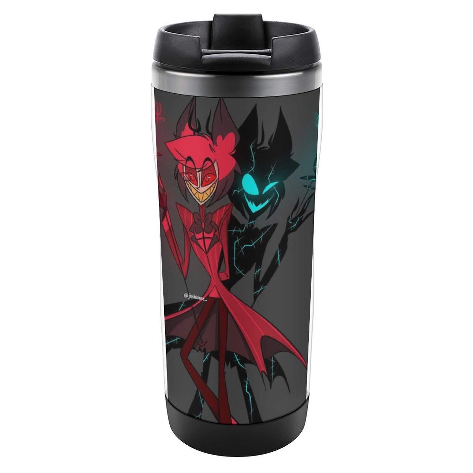 Demon Alastor Hazbin Hotel Stainless Steel Water Cup Portable Travel ...