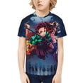 Demon Anime Slayer Kids' Tee Top Printed Comfort Shirt Graphic T-Shirt ...