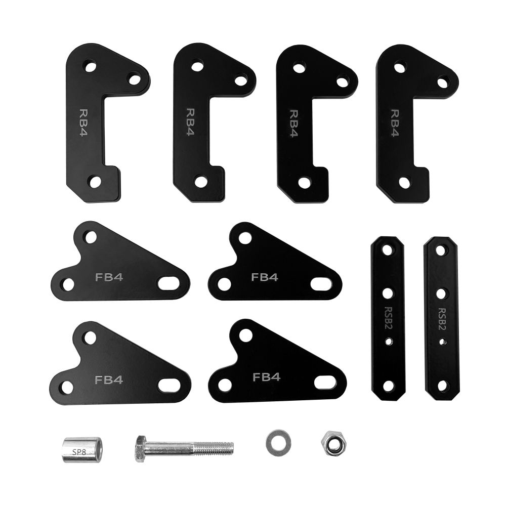 Demon Bracket Lift Kit 2 Inch PABL-6006HD - Walmart.com