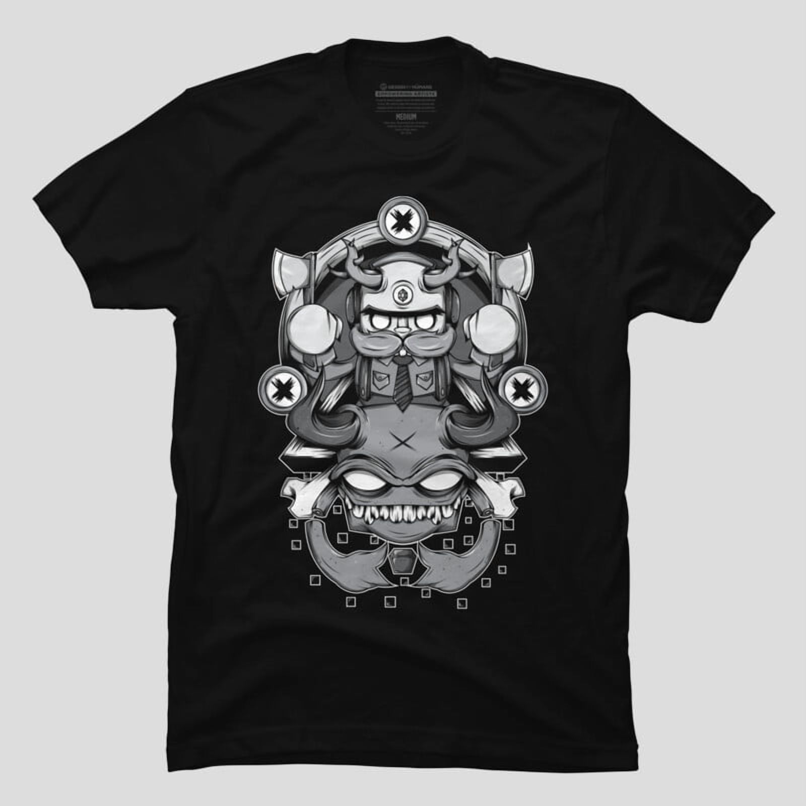 Demon Butcher Gothic Dark Fantasy Horror Warrior Graphic H27105 T-Shirt ...