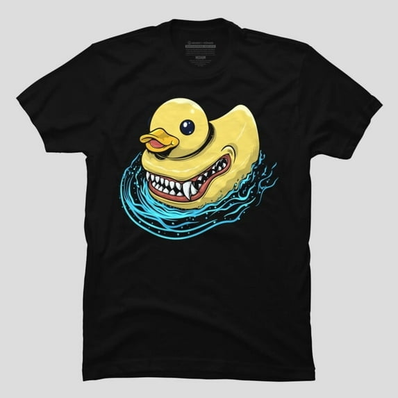 Demon Duck Funny Cartoon Parody Retro Meme Graphic H41545 Unisex T ...