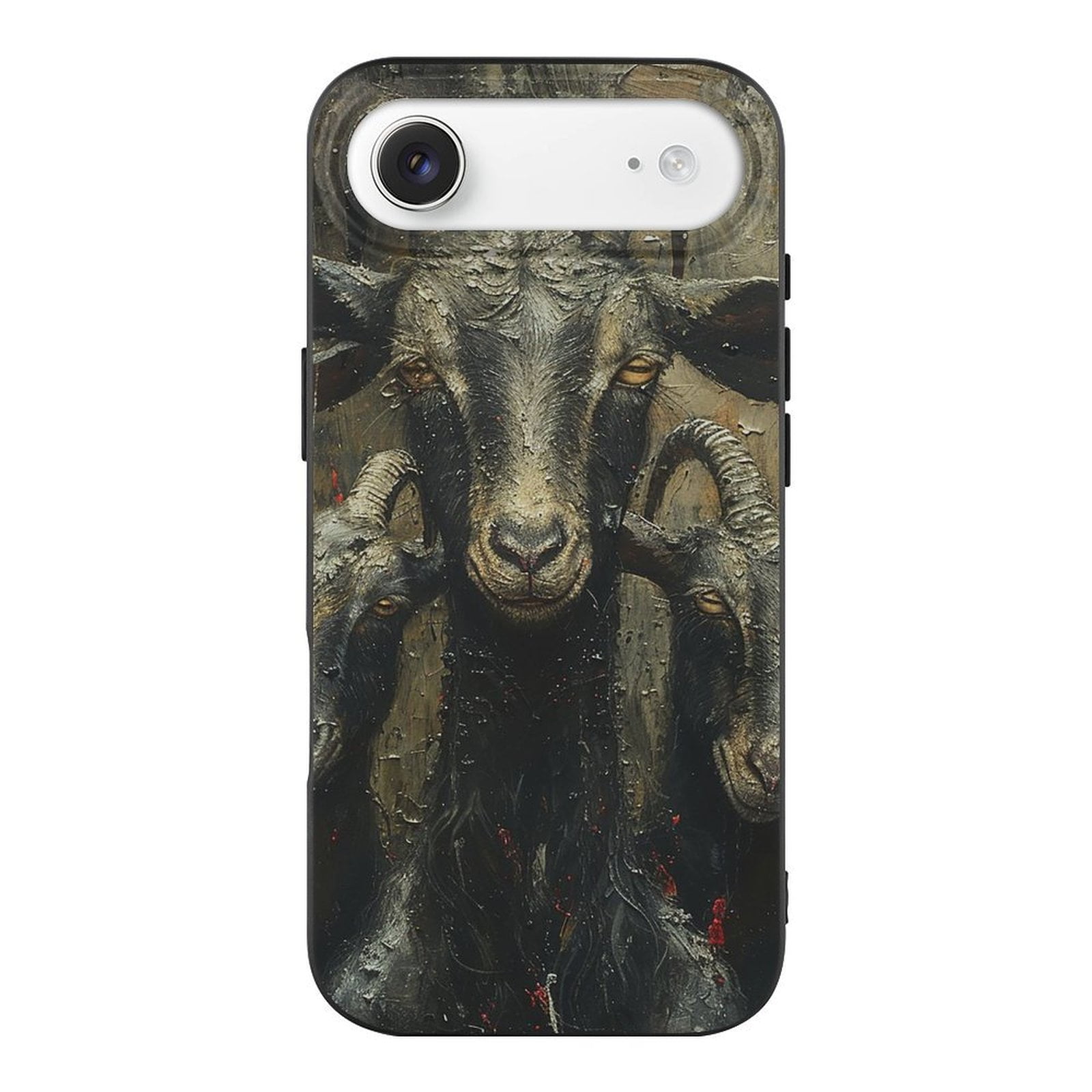 Demon Goat Family Cool Phone Case Compatible with iPhone 17 Air TPU ...