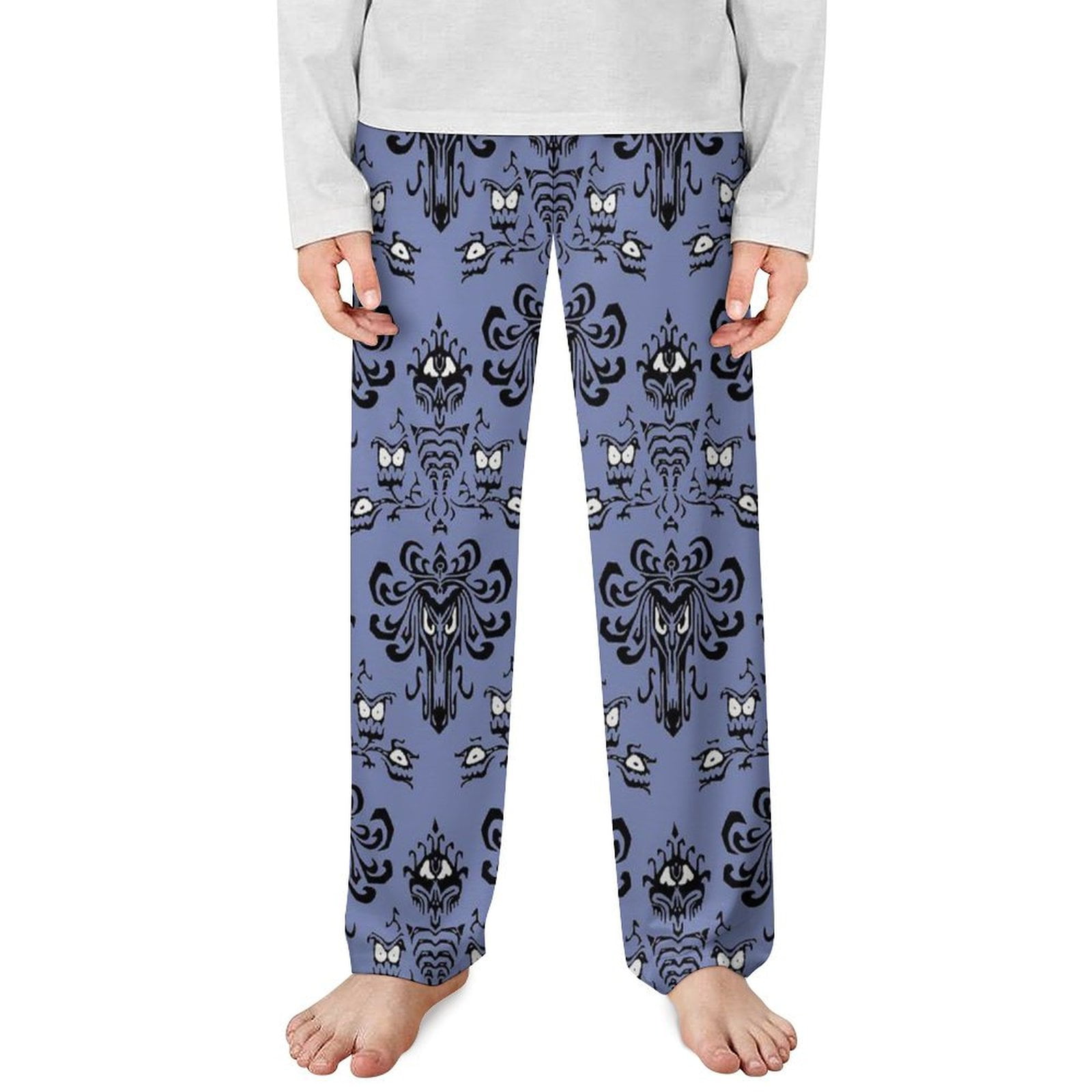 Demon Haunted Mansion Children's Pajamas Cozy Lounge Straight Leg ...