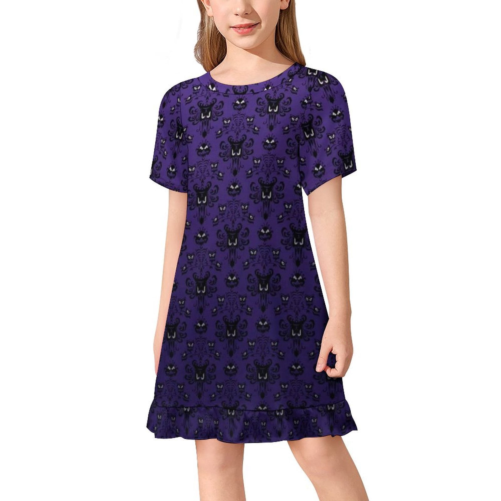 Demon Haunted Mansion Film Children's Short Sleeved Dress 3D Printed ...
