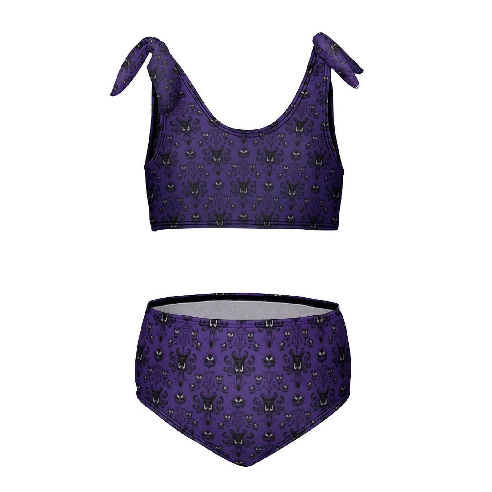 Demon Haunted Mansion Film Girls Swimsuits Set 2pcs Summer Holiday ...