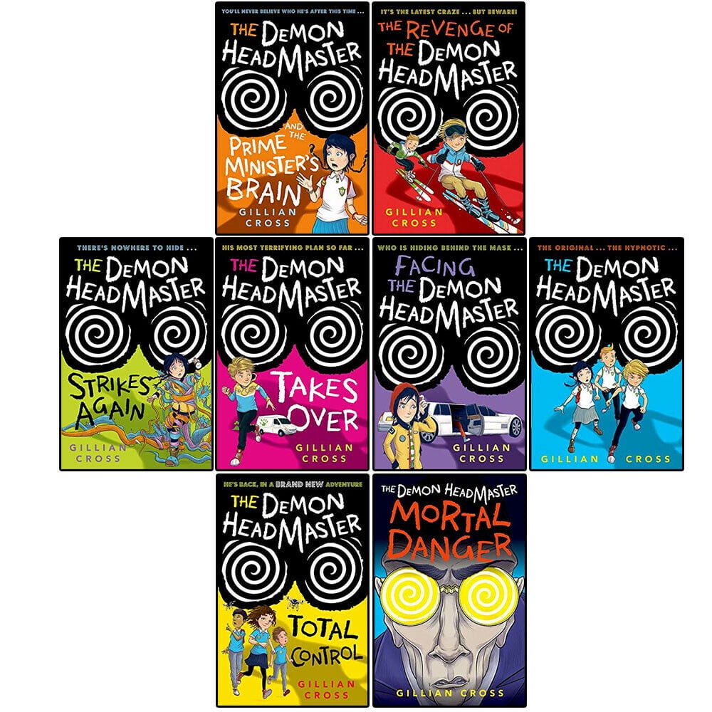 Demon Headmaster Series 8 Books Collection Set by Gillian Cross (Prime ...