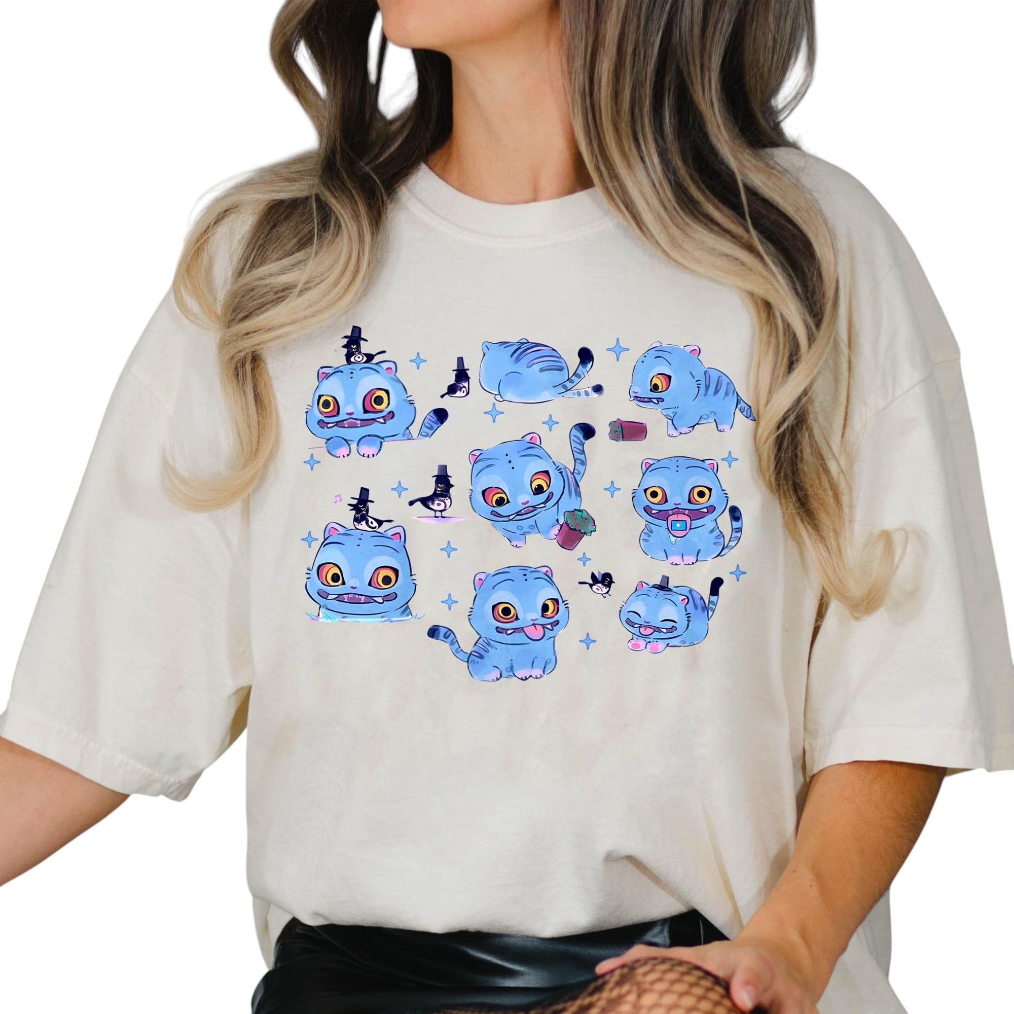 Demon Hunter Tiger Shirt, Derpy The Tiger And Bird Demon Hunter Tiger ...