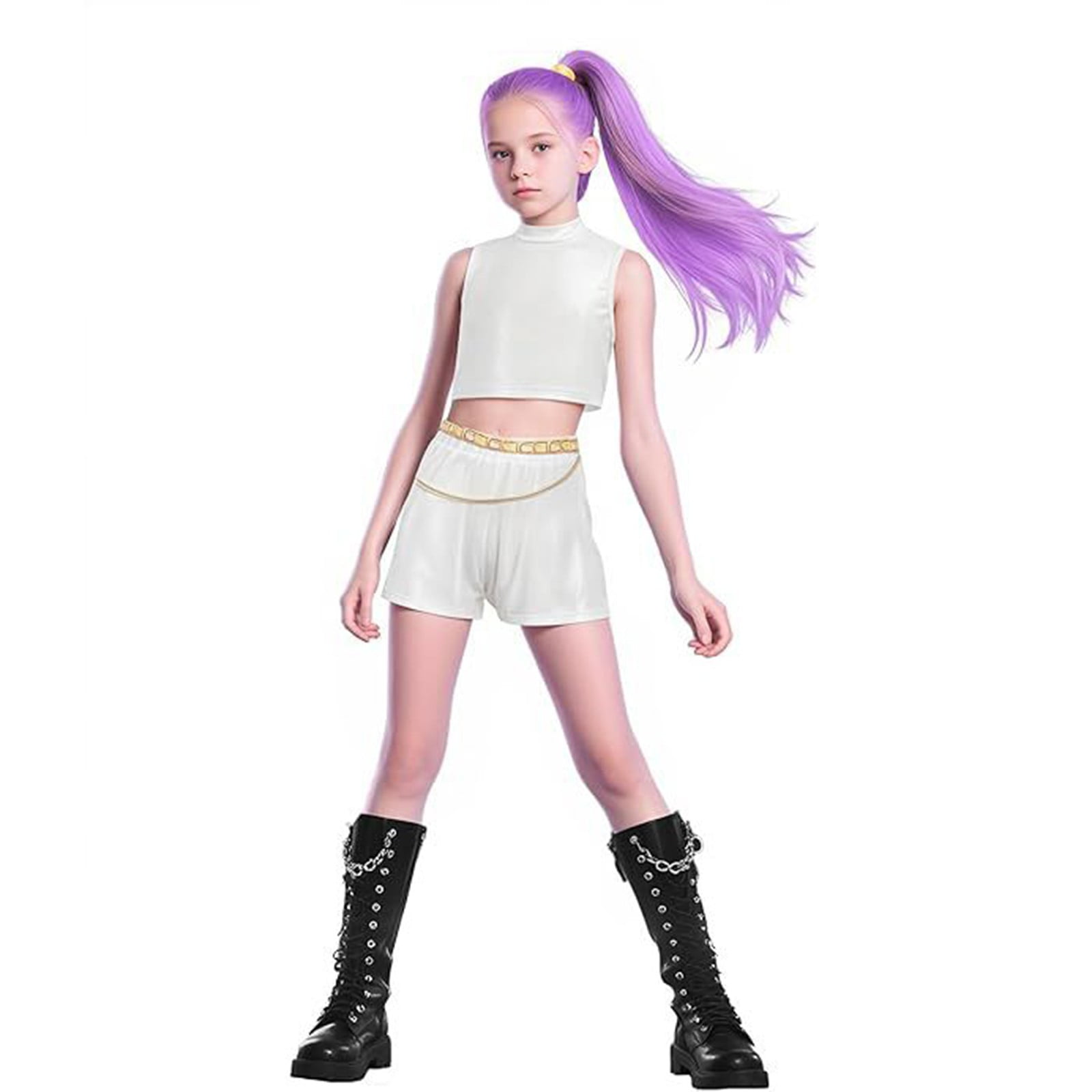 Demon Hunters Girls Clothes Pop Singers Matching Outfits For 3-12Y ...