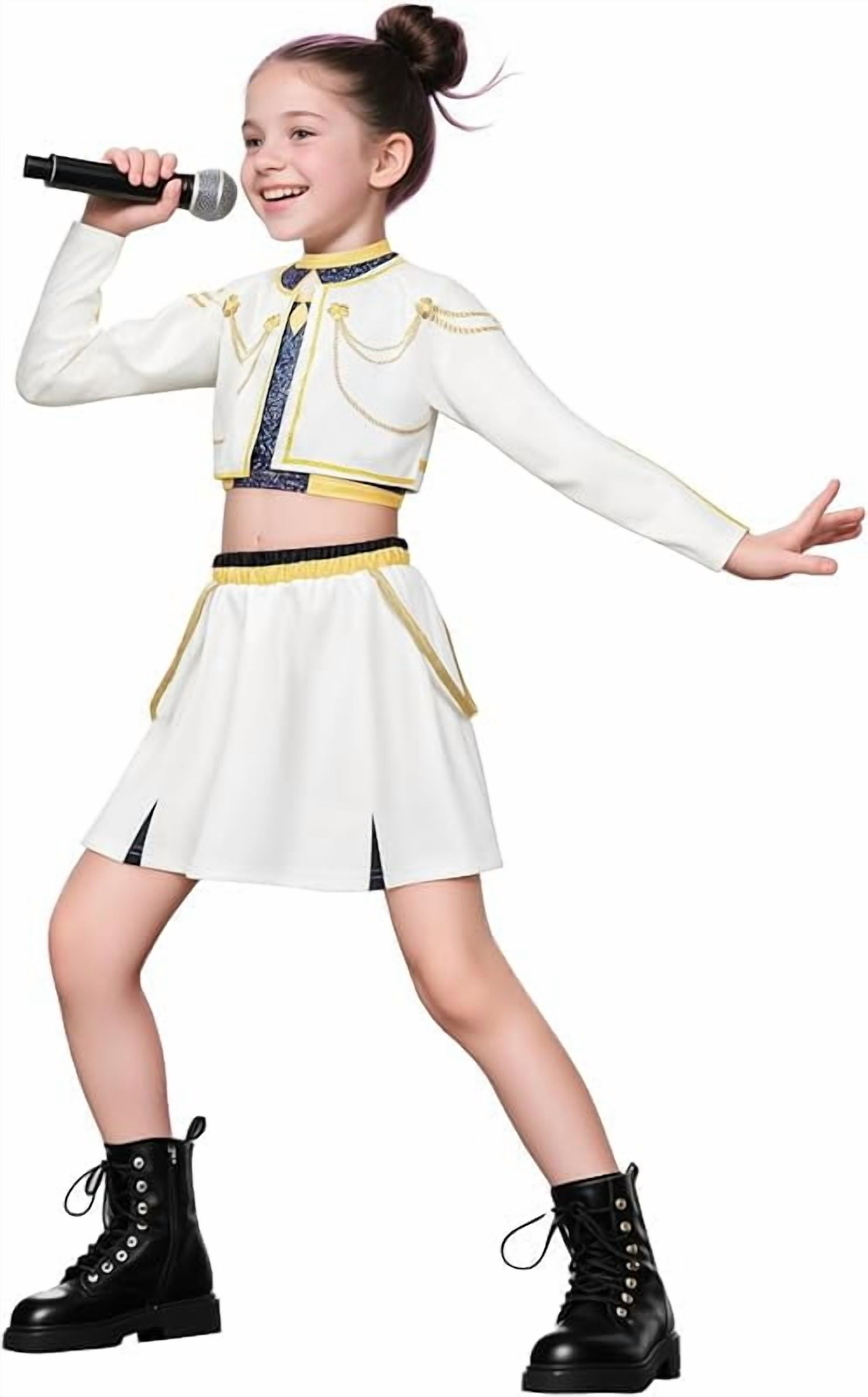 Demon Hunters Girls Clothes Pop Singers Matching Outfits - Walmart.com