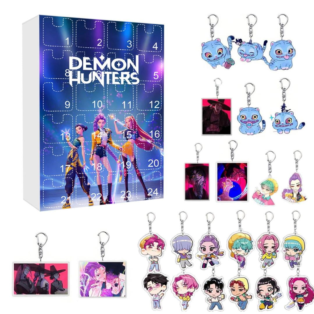 Demon Hunters Kpop 50Pcs Boys Stickers, Waterproof Vinyl Decals with ...