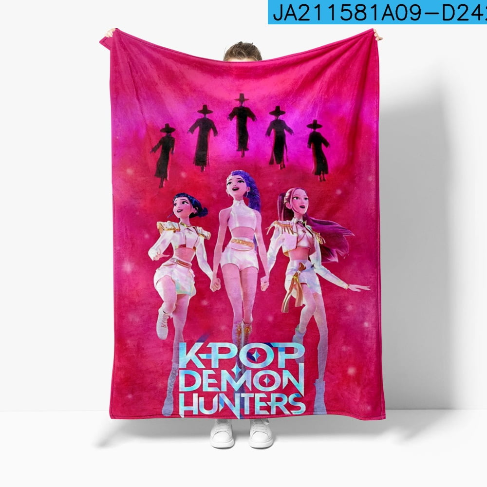 Demon Pop Blanket Game Roblox Throw Blankets Super Soft Lightweight Bed ...