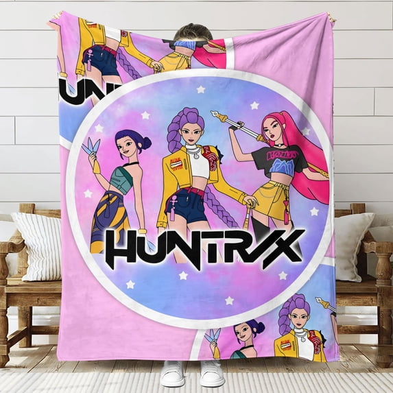 Demon Pop Blanket Game Roblox Throw Blankets Super Soft Lightweight Bed ...