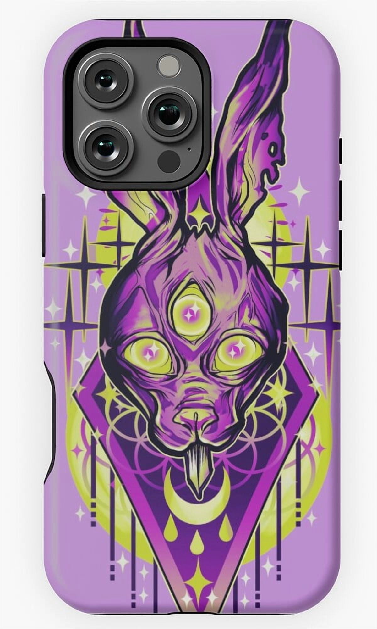 Demon Rabbit Dark Art Creepy Design Phone Case iPhone Case 17 16 15 14 ...