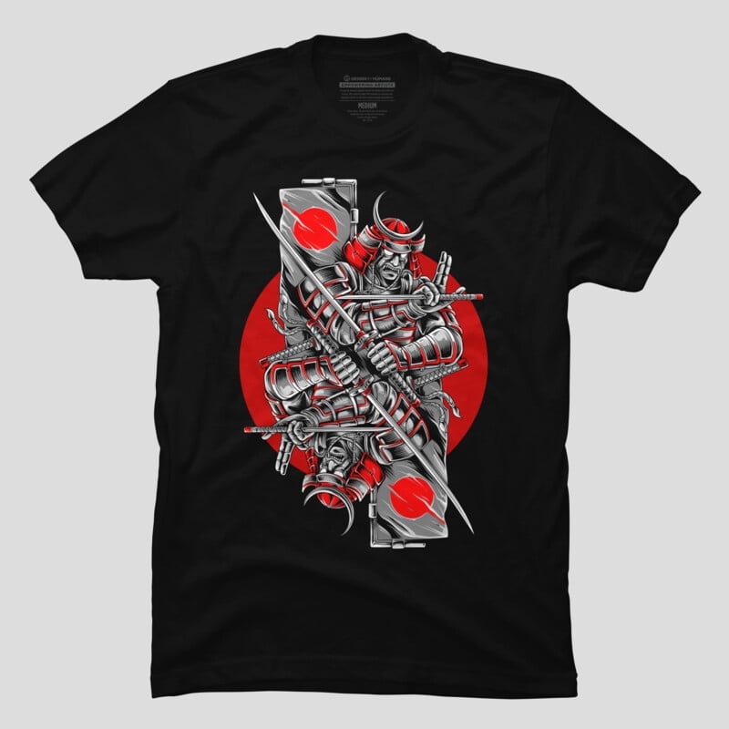 Demon Samurai Japanese Oni Warrior Bushido Spirit - Perfect Birthday ...