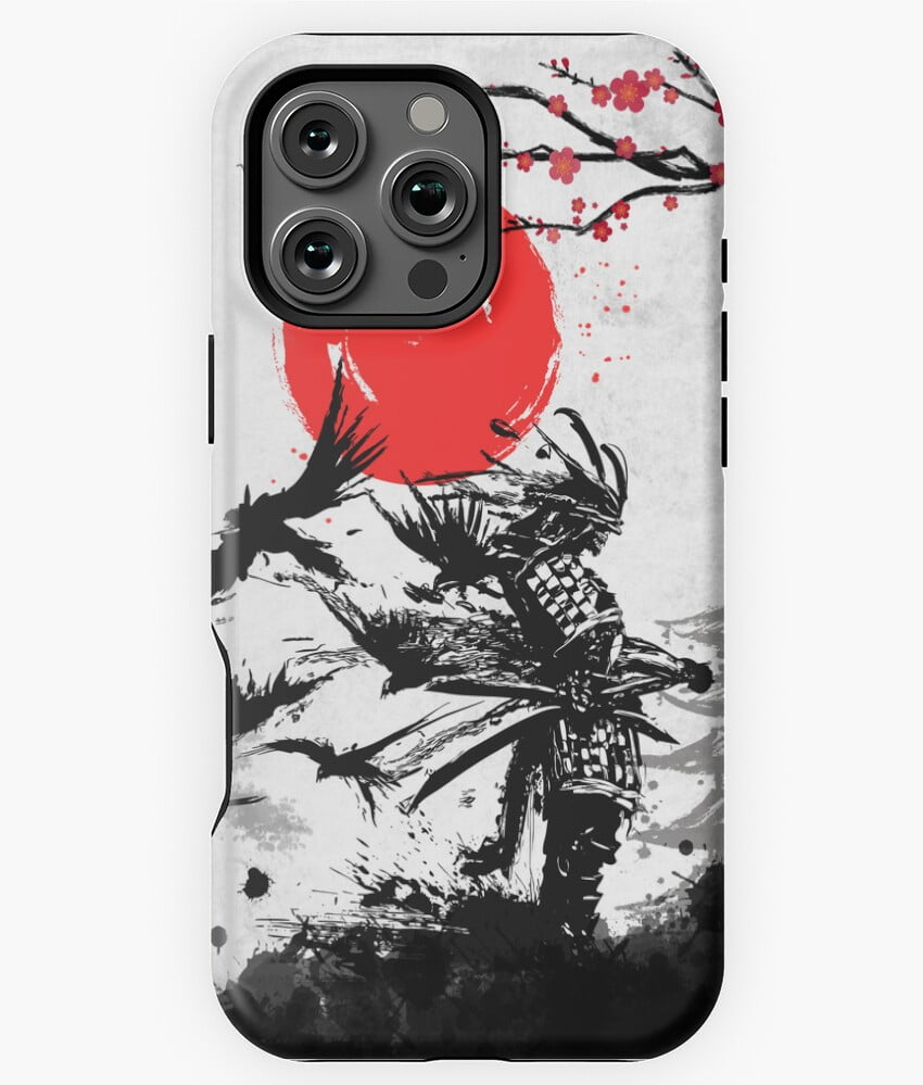 Demon Samurai Oni Japanese Warrior Phone Case for iPhone 16 15 14 13 12 ...