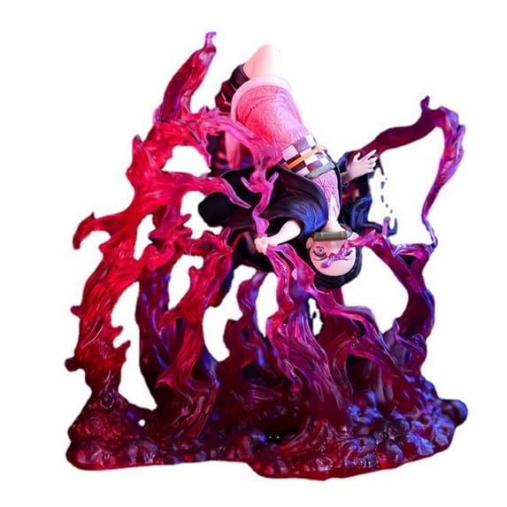 Demon Slaye Figure Statue Nezuko Kamado 1/8 Scale Figure Blood Demon （7 ...