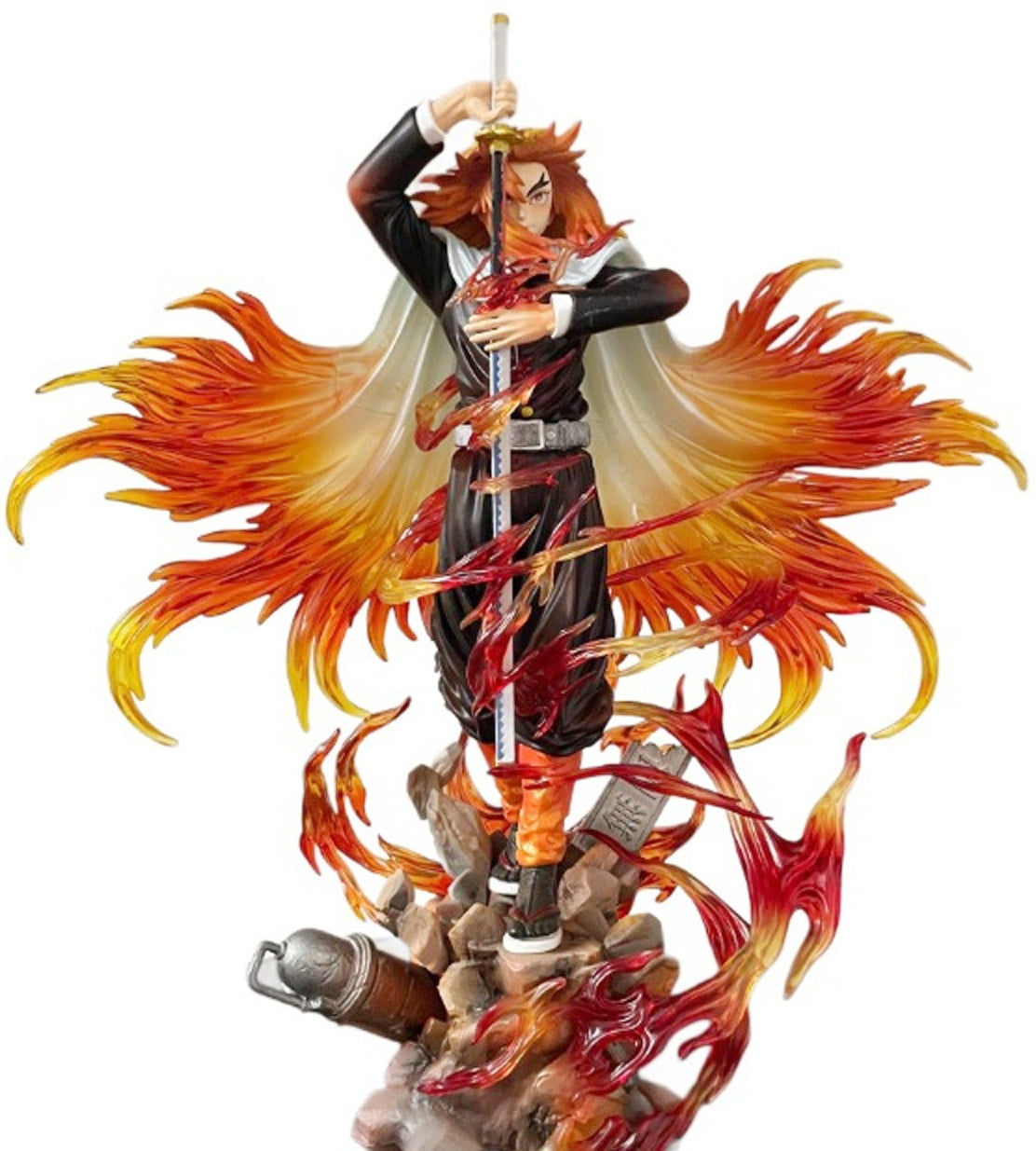 Demon Slayer: 11.8'' Flame Hashira Figurine Model Flame Hashira Anime ...