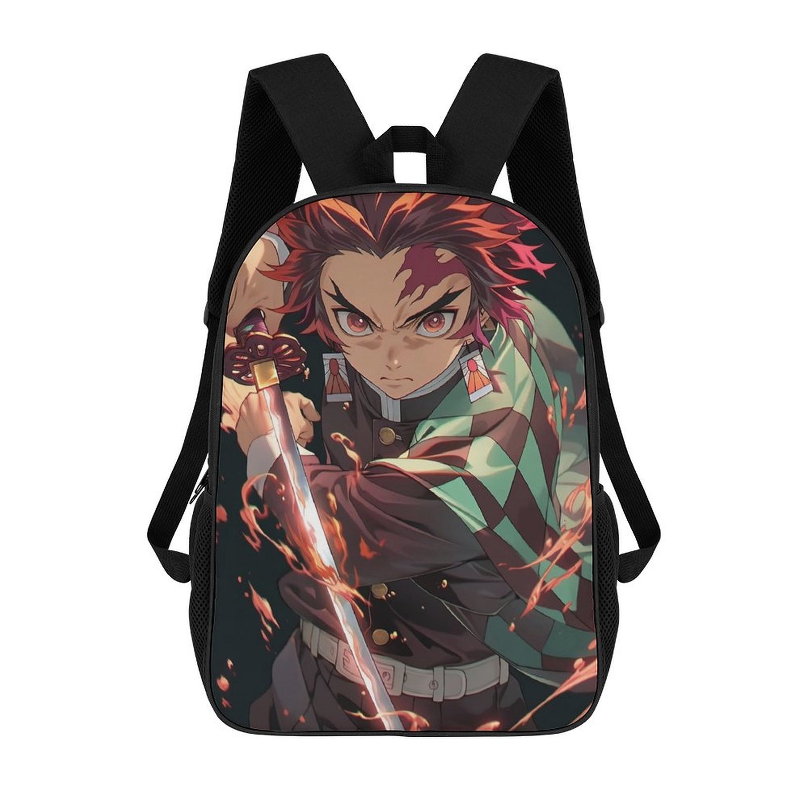 Demon Slayer 17 Inch Large Capacity Backpack,casual Travel Backpack ...