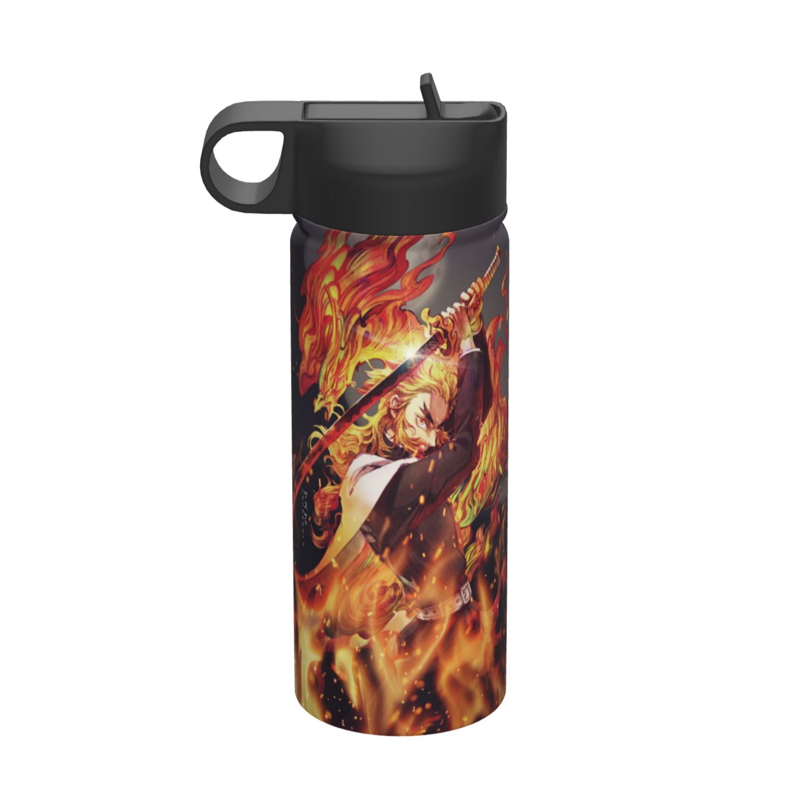 Demon Slayer 18 Oz Insulated Sports Water Bottle, Fashion Portable ...