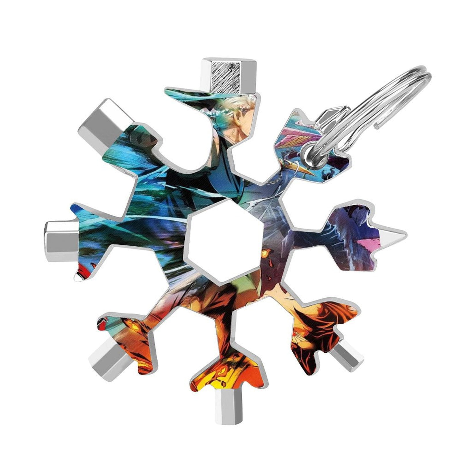 Demon Slayer 19-in-1 Snowflake Multi Tool, Bottle Opener/Flat Phillips ...