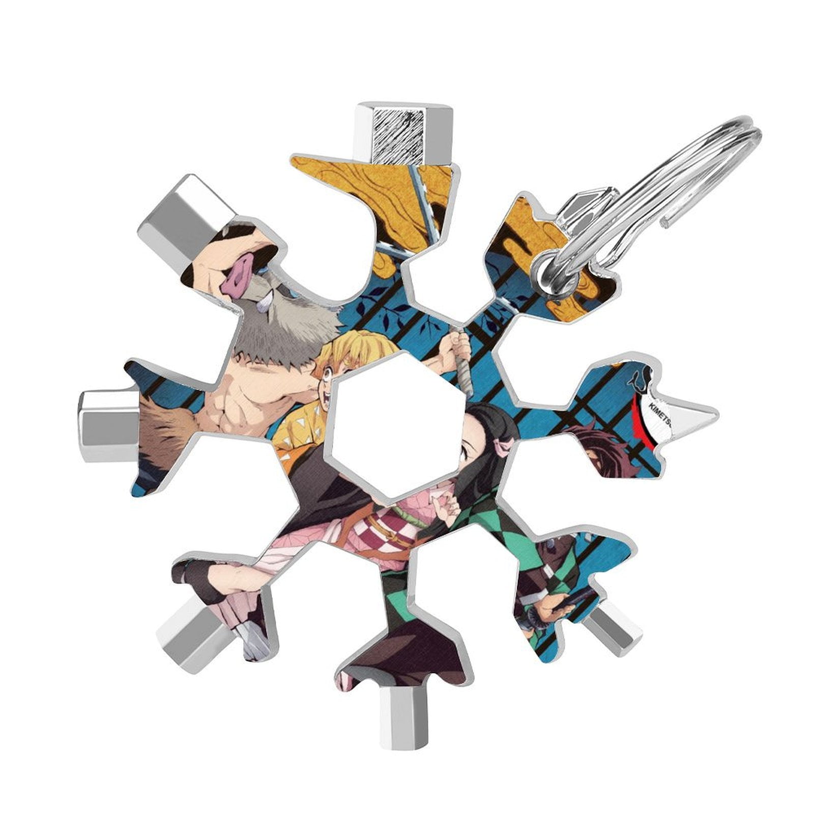 Demon Slayer 19-in-1 Snowflake Multi Tool, Bottle Opener/Flat Phillips ...