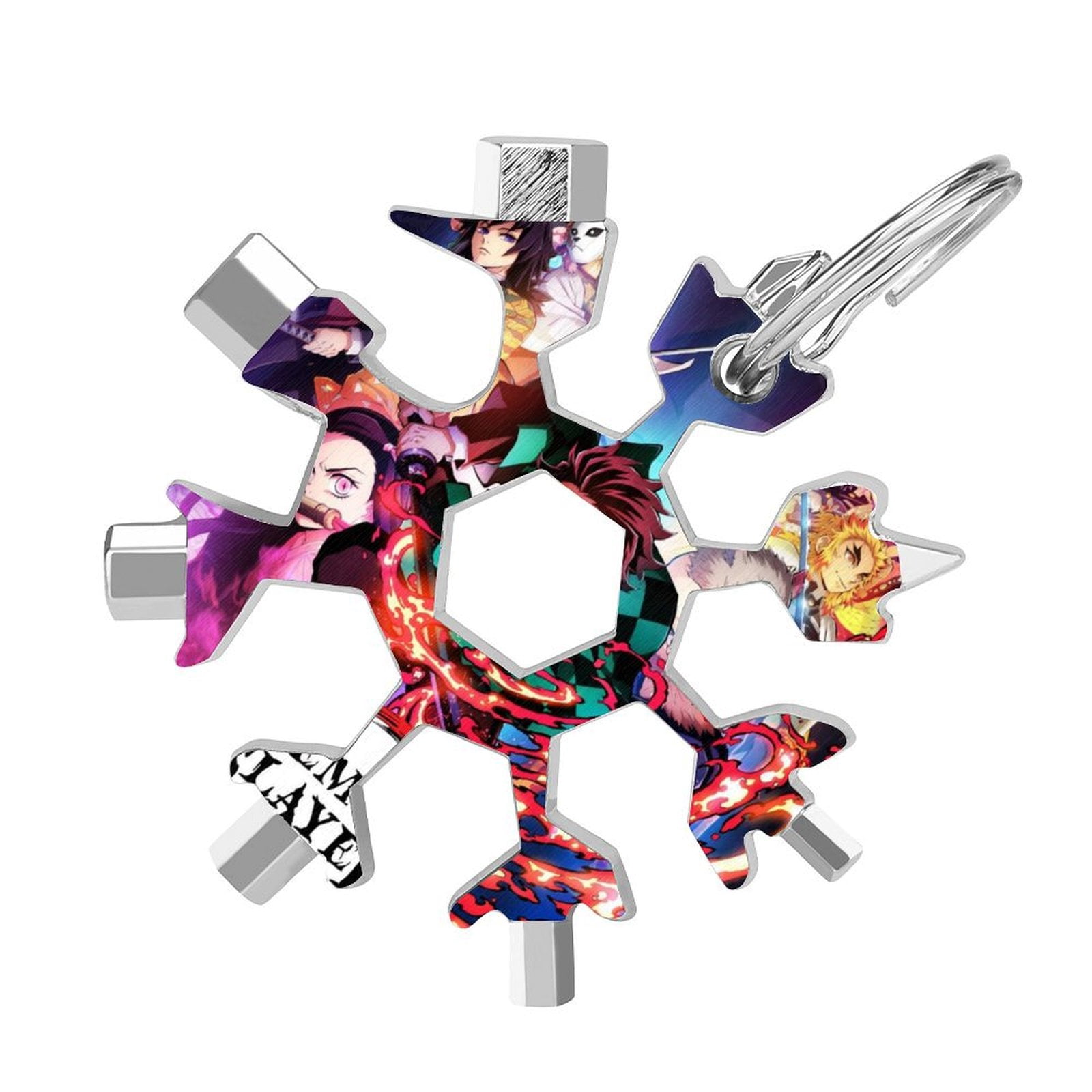 Demon Slayer 19-in-1 Snowflake Multi Tool, Bottle Opener/Flat Phillips ...