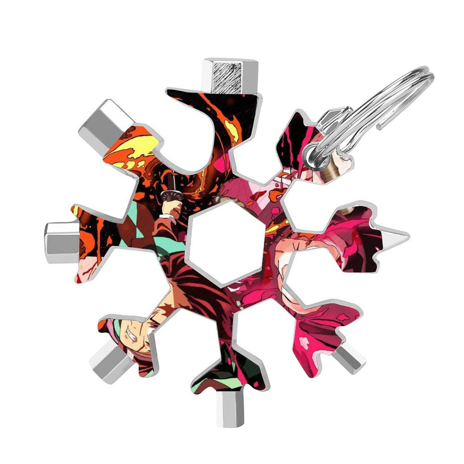 Demon Slayer 19-in-1 Snowflake Multi Tool, Bottle Opener/Flat Phillips ...