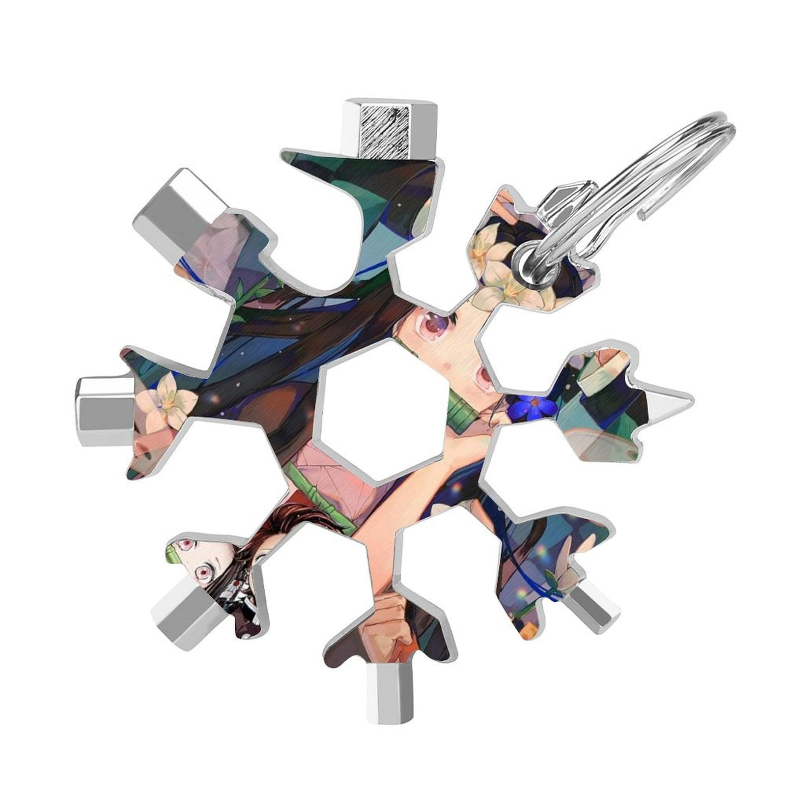 Demon Slayer 19-in-1 Snowflake Multi Tool, Bottle Opener/Flat Phillips ...