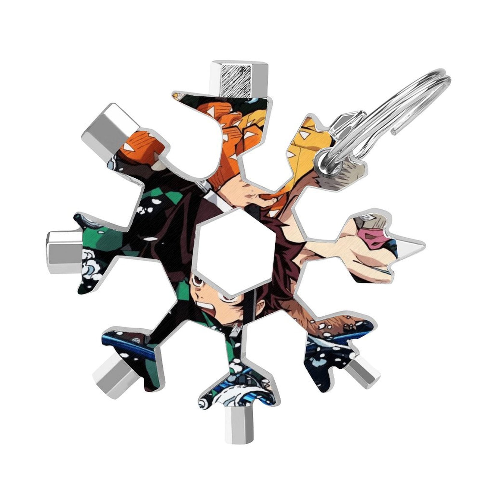 Demon Slayer 19-in-1 Snowflake Multi Tool, Bottle Opener/Flat Phillips ...