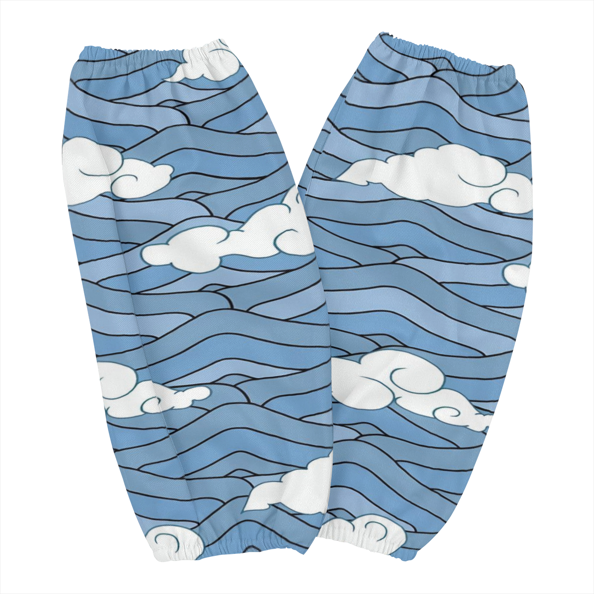 Demon Slayer 2 Pairs of Cute Waterproof Sleeves Chore Sleeves Cartoon ...