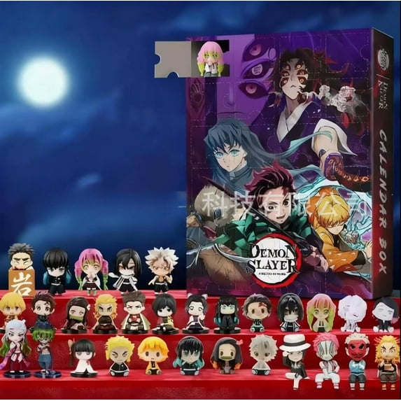 Demon Slayer 2025 Christmas Countdown Calendar Blind Box Advent ...
