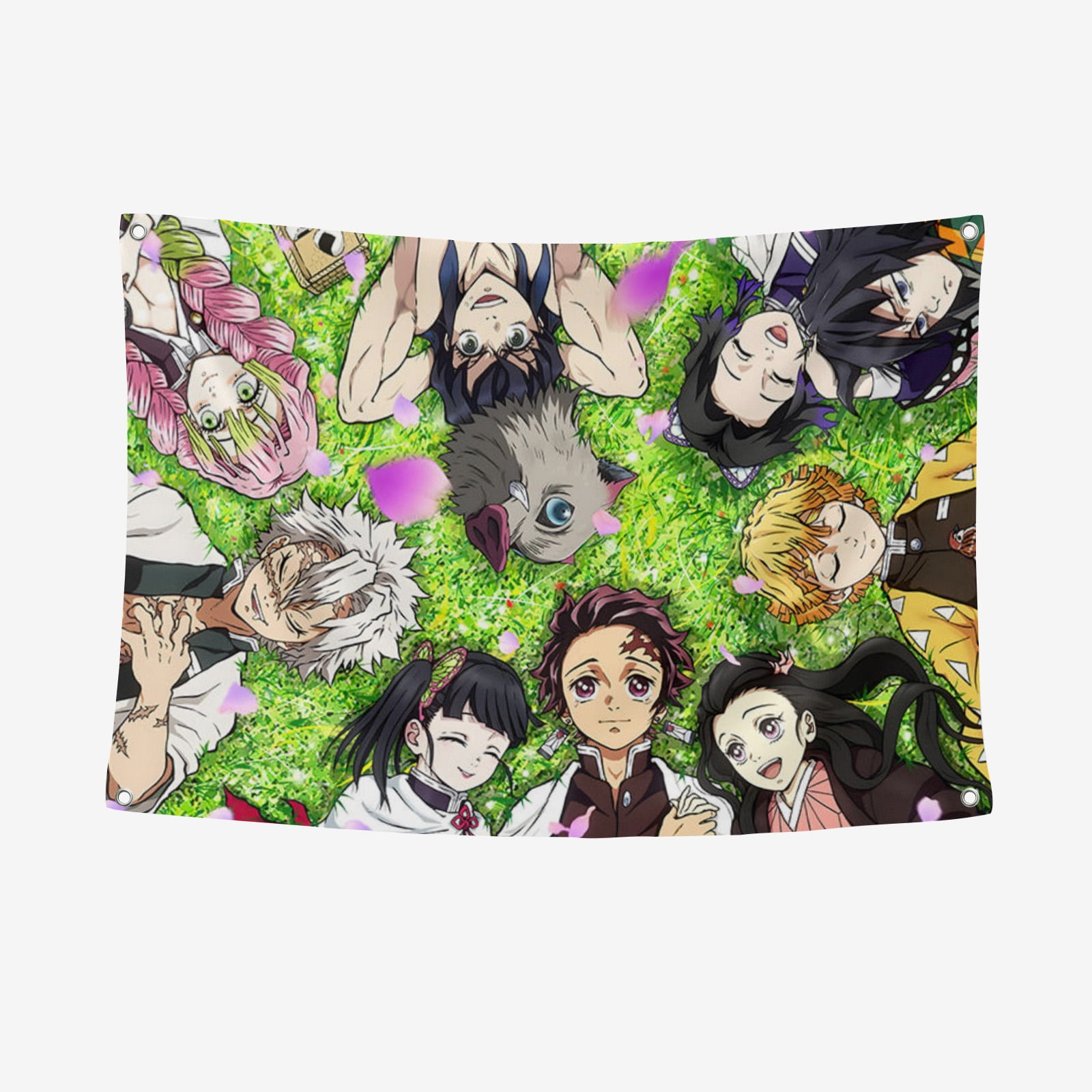 Demon Slayer 3.28*4.92FT/100*150CM Banner Background Backdrop Party ...