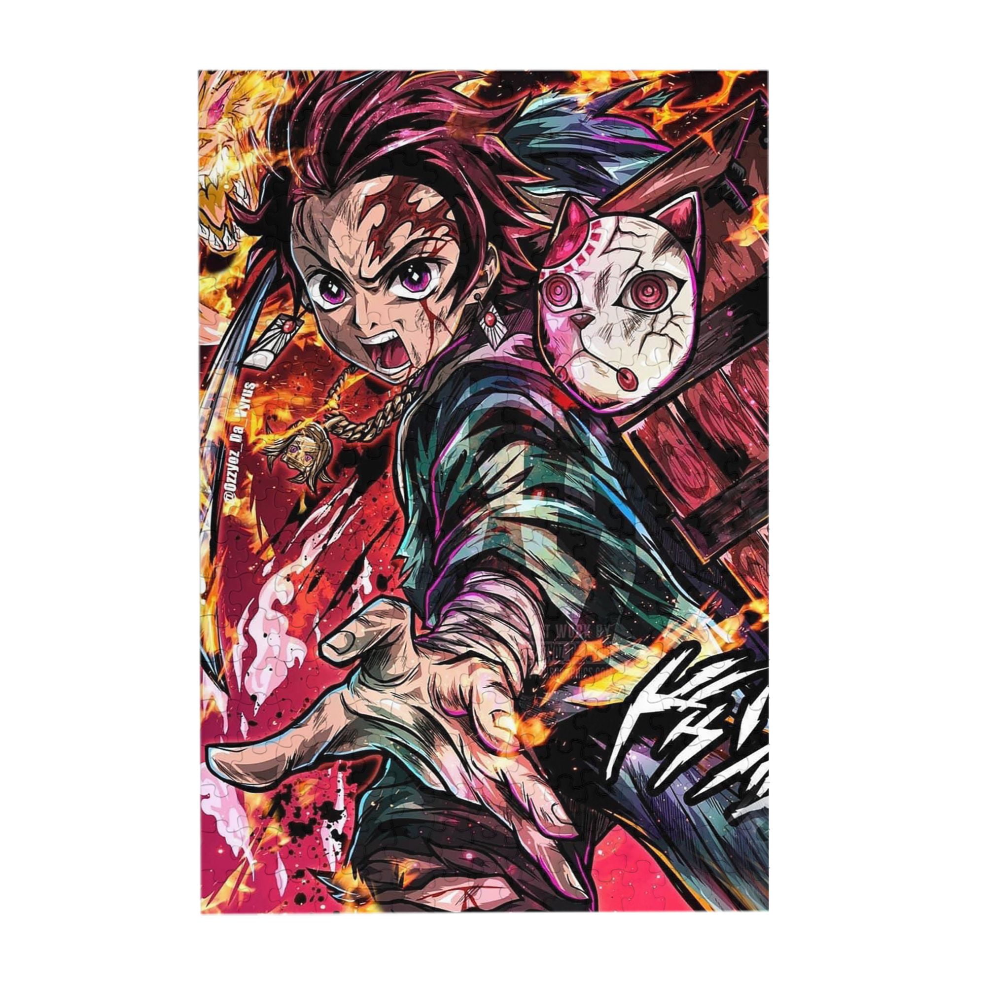 Demon Slayer 300 Piece Jigsaw Puzzle For Families Challenging Picture ...