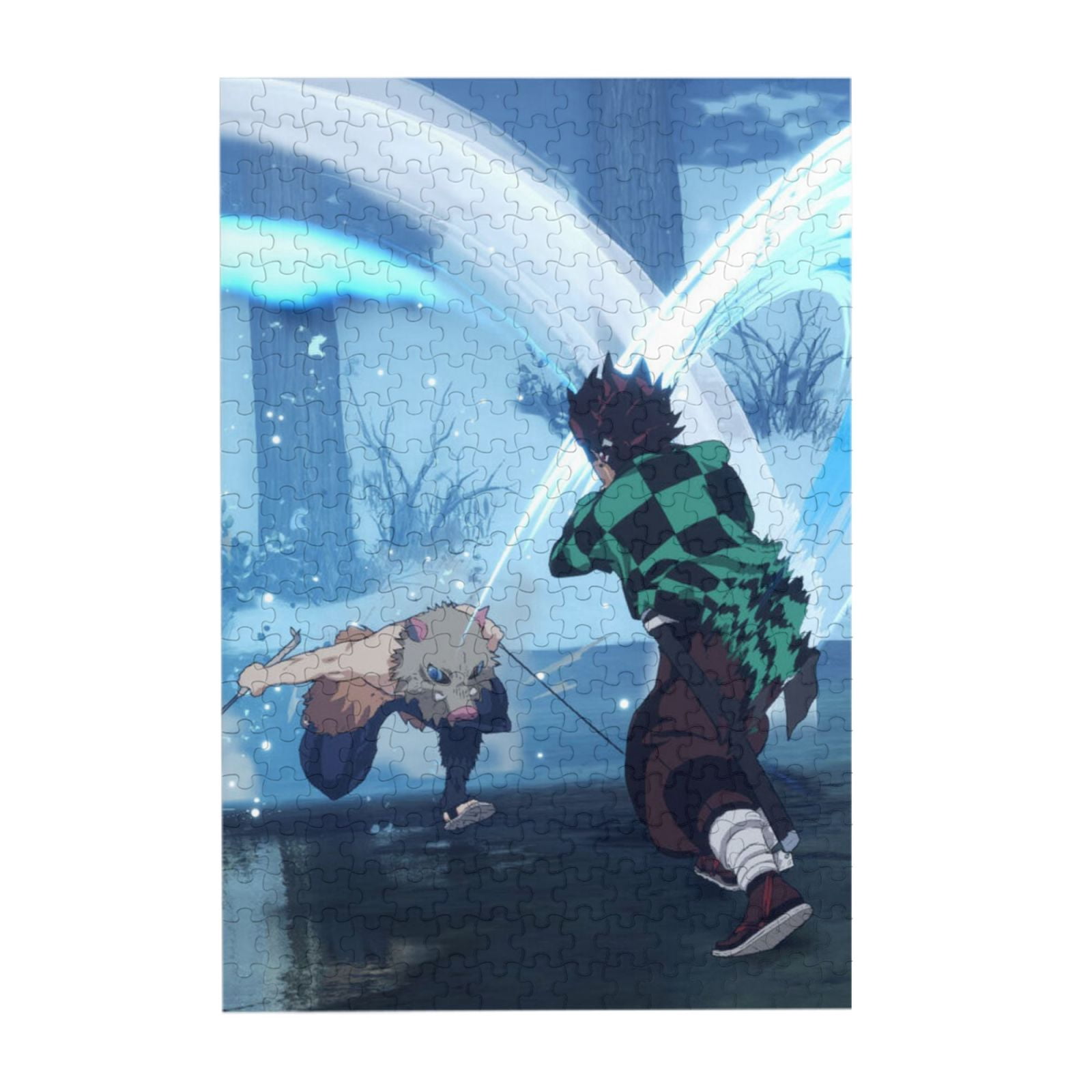 Demon Slayer 300 Pieces Wooden Jigsaw Puzzle ,Demon Slayer Jigsaw ...