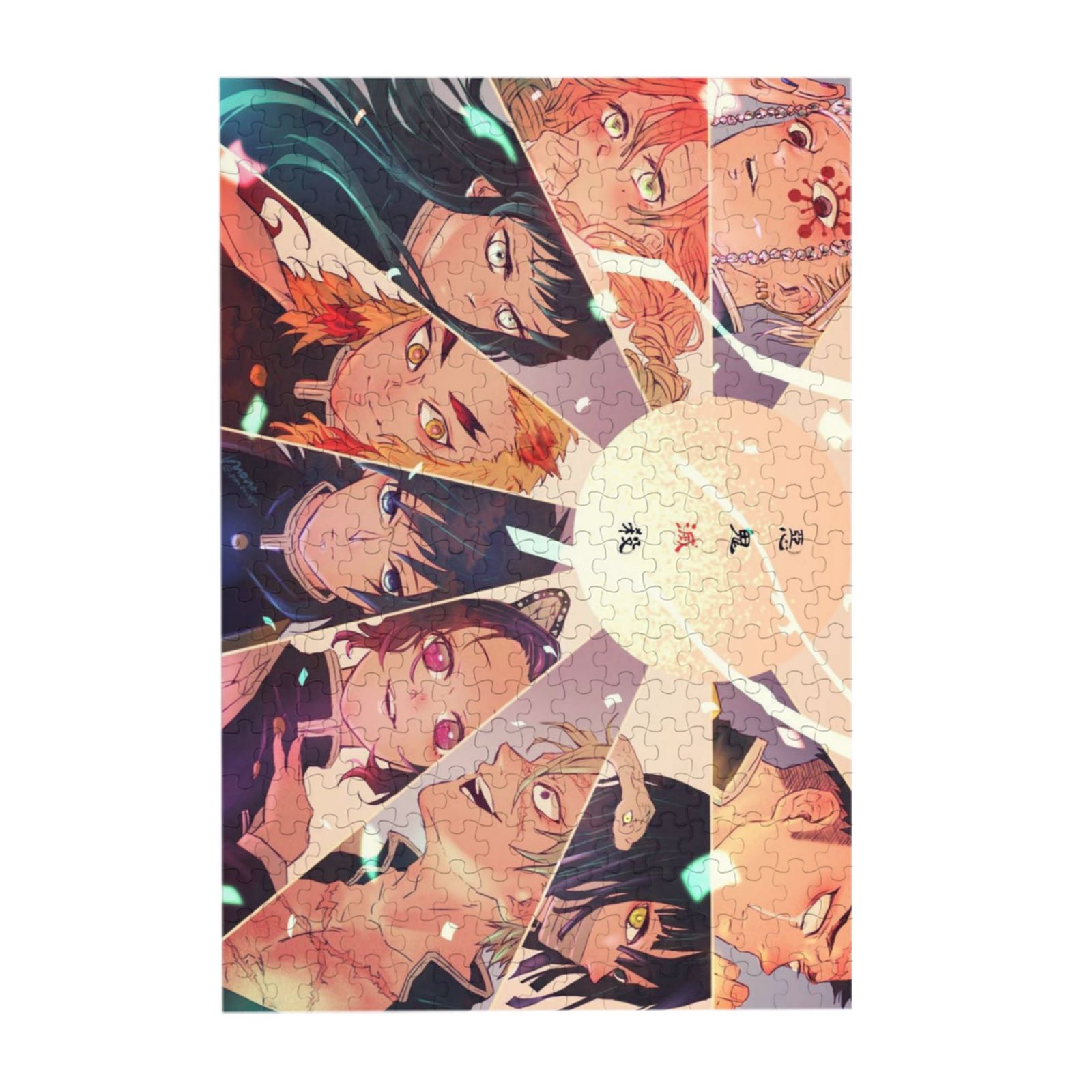 Demon Slayer 300 Pieces Wooden Jigsaw Puzzle ,Demon Slayer Jigsaw ...