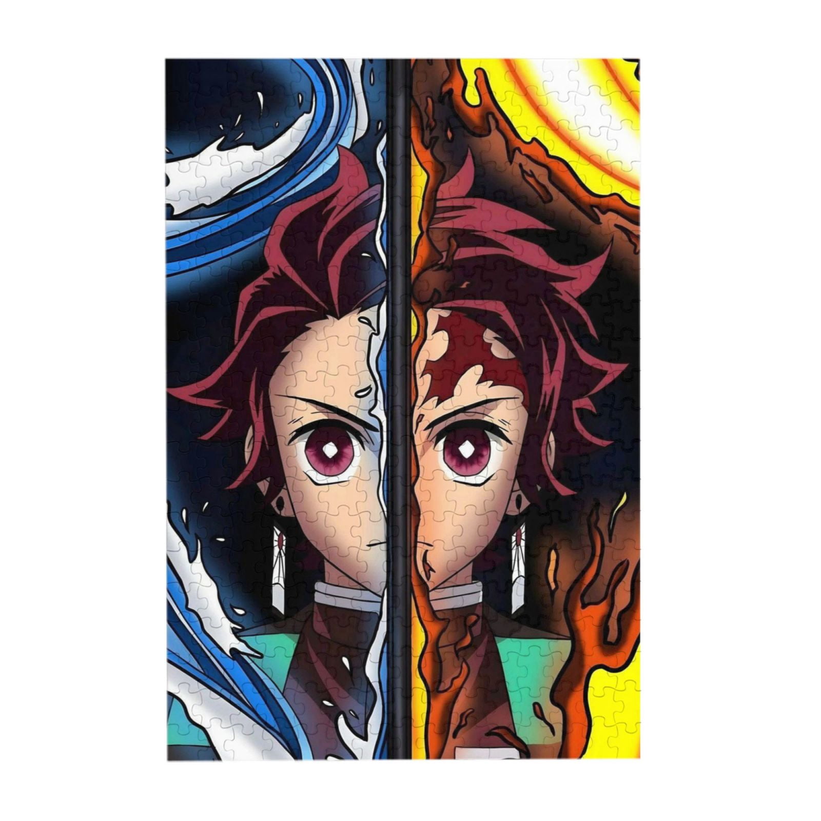 Demon Slayer 300 Pieces Wooden Jigsaw Puzzle ,Demon Slayer Jigsaw ...