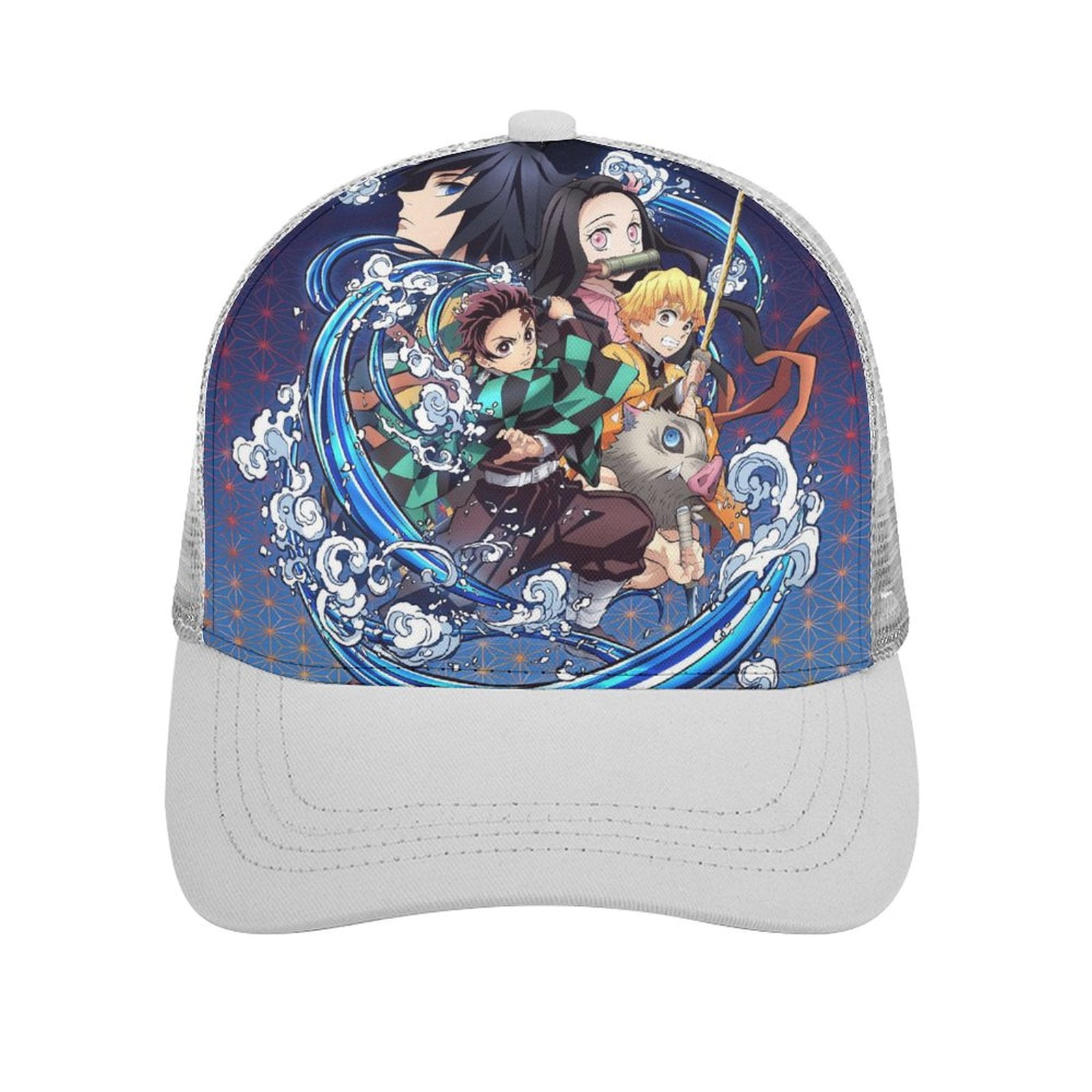 Demon Slayer Adult Baseball Cap Adjustable Sun Visor Hat Prints Trucker ...