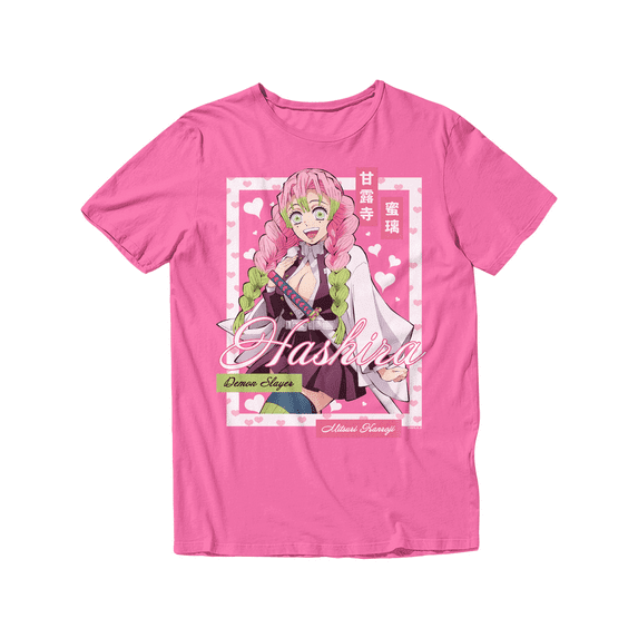 Demon Slayer Adult Hashira Graphic Crew Neck Women's Short Sleeve T ...