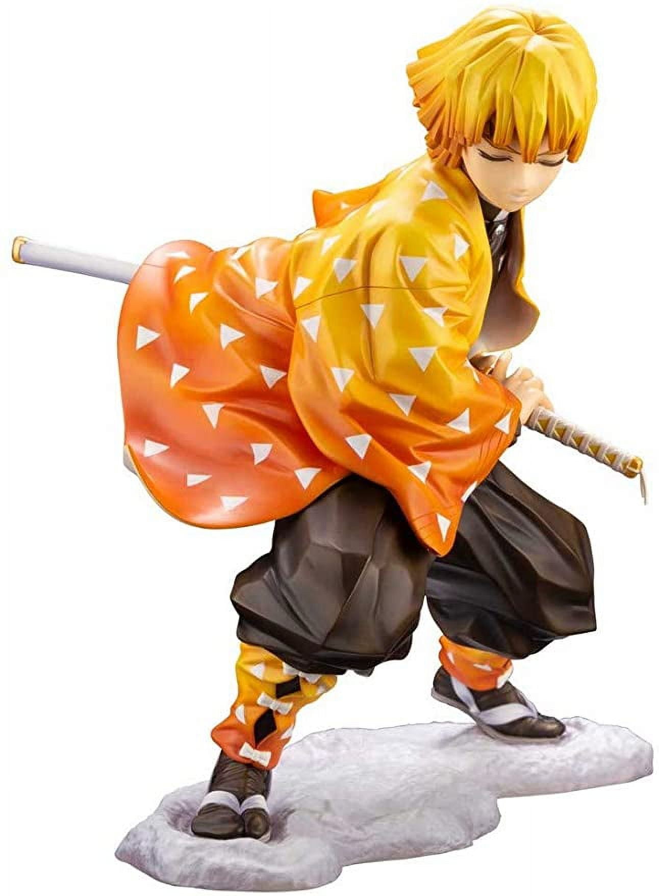 Demon Slayer Agatsuma Zenitsu Battle Version Model Comic Character ...