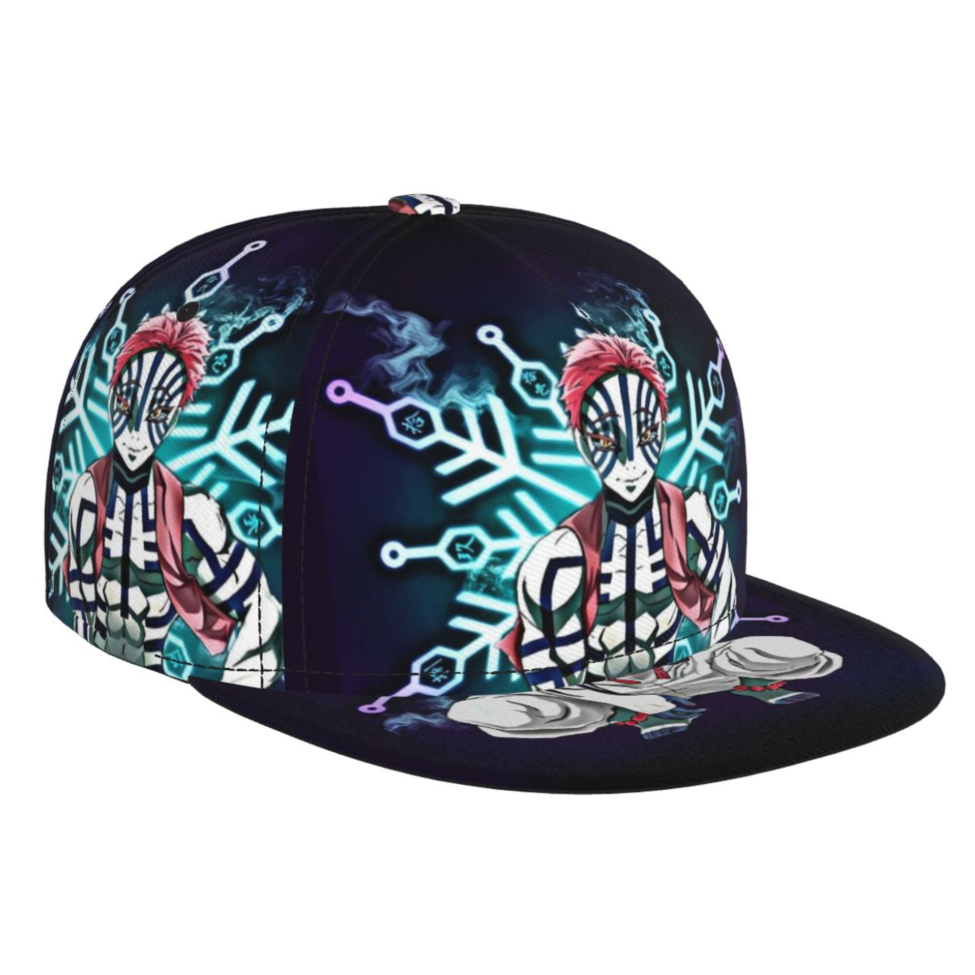 Demon Slayer Akaza Baseball Cap For Men, Women & Kids, Classic Flat ...