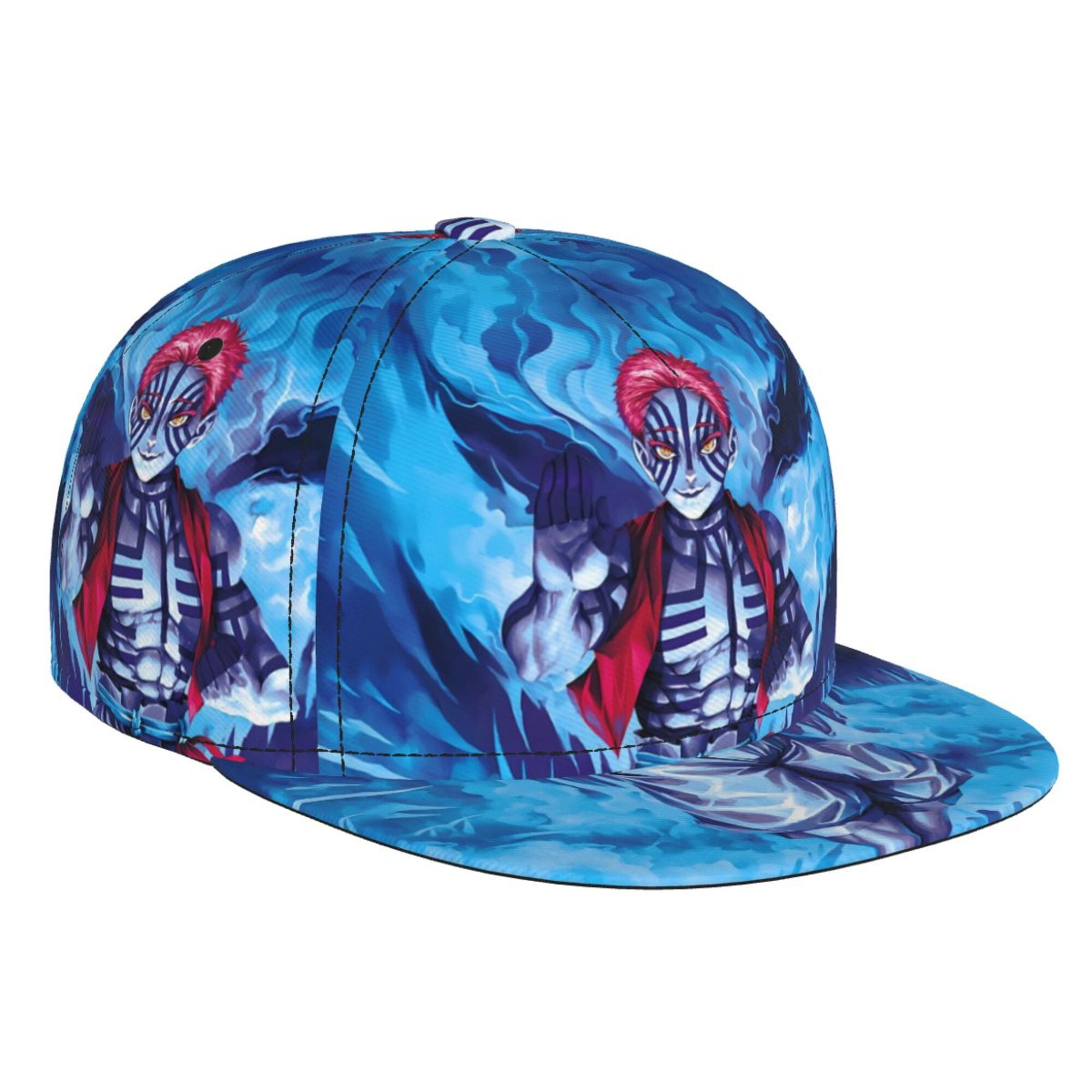 Demon Slayer Akaza Baseball Cap For Men, Women & Kids, Classic Flat ...