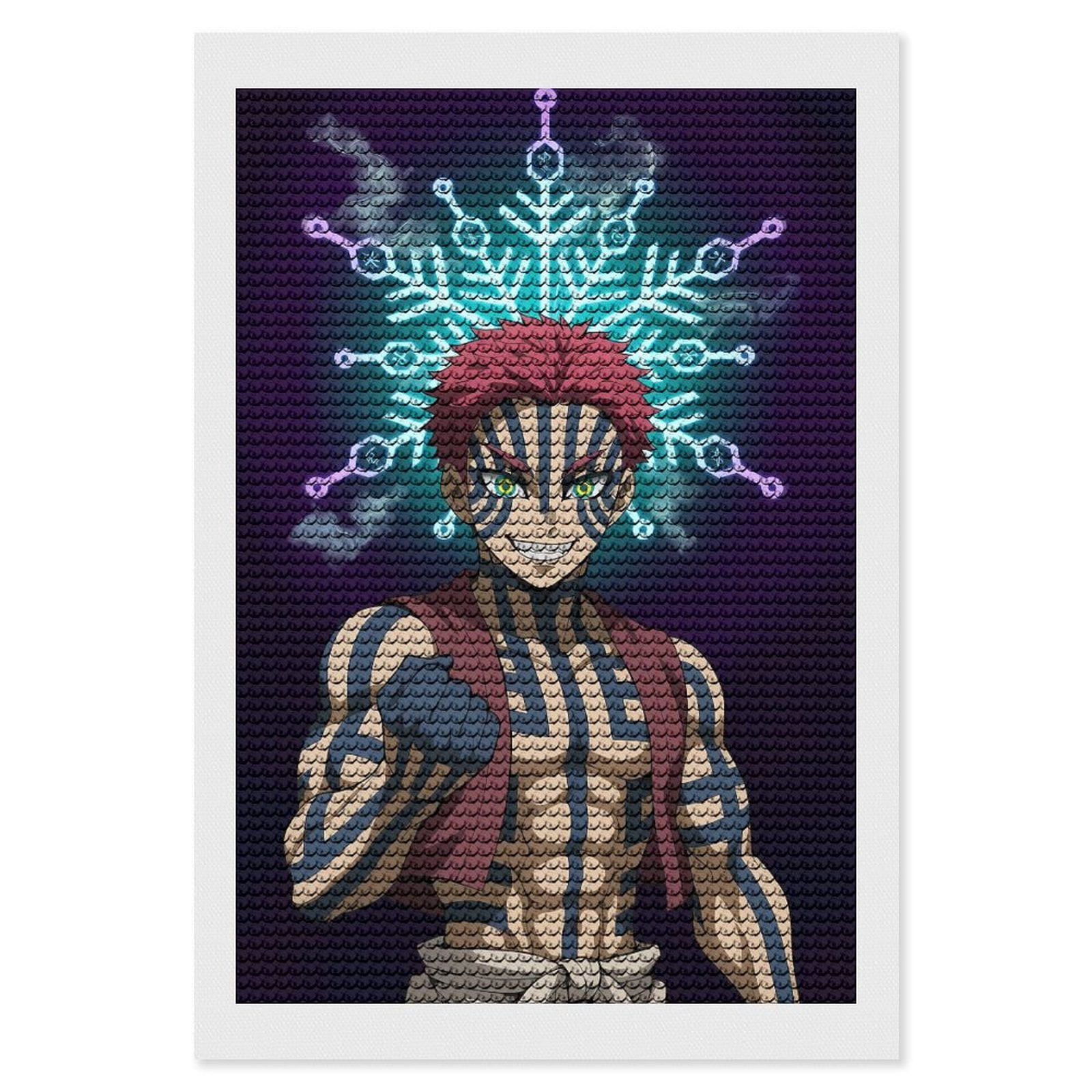 Demon Slayer Akaza Diamond Art Kits for Adults 5D Diamond Art , DIY ...