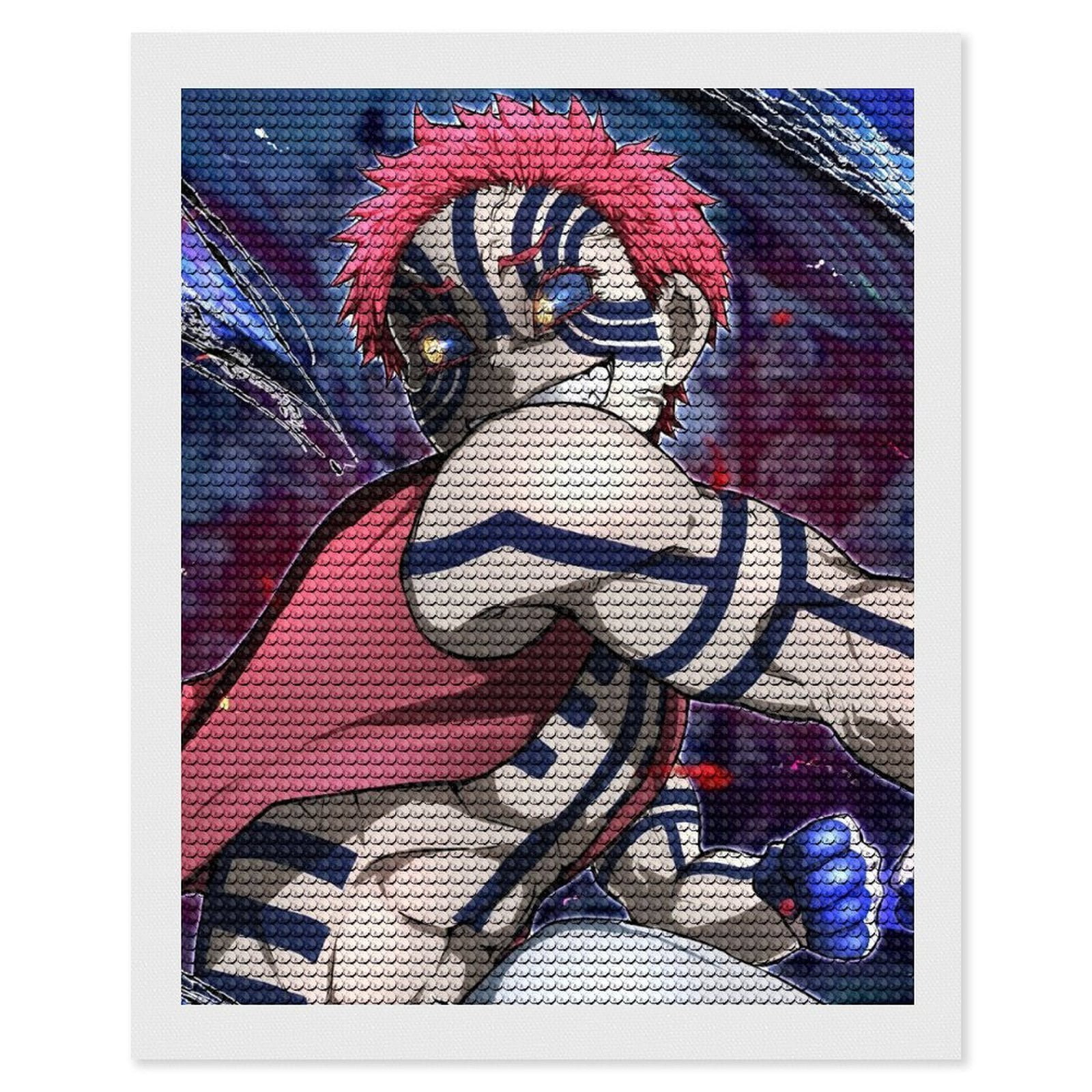 Demon Slayer Akaza Diamond Art Kits for Adults 5D Diamond Art , DIY ...