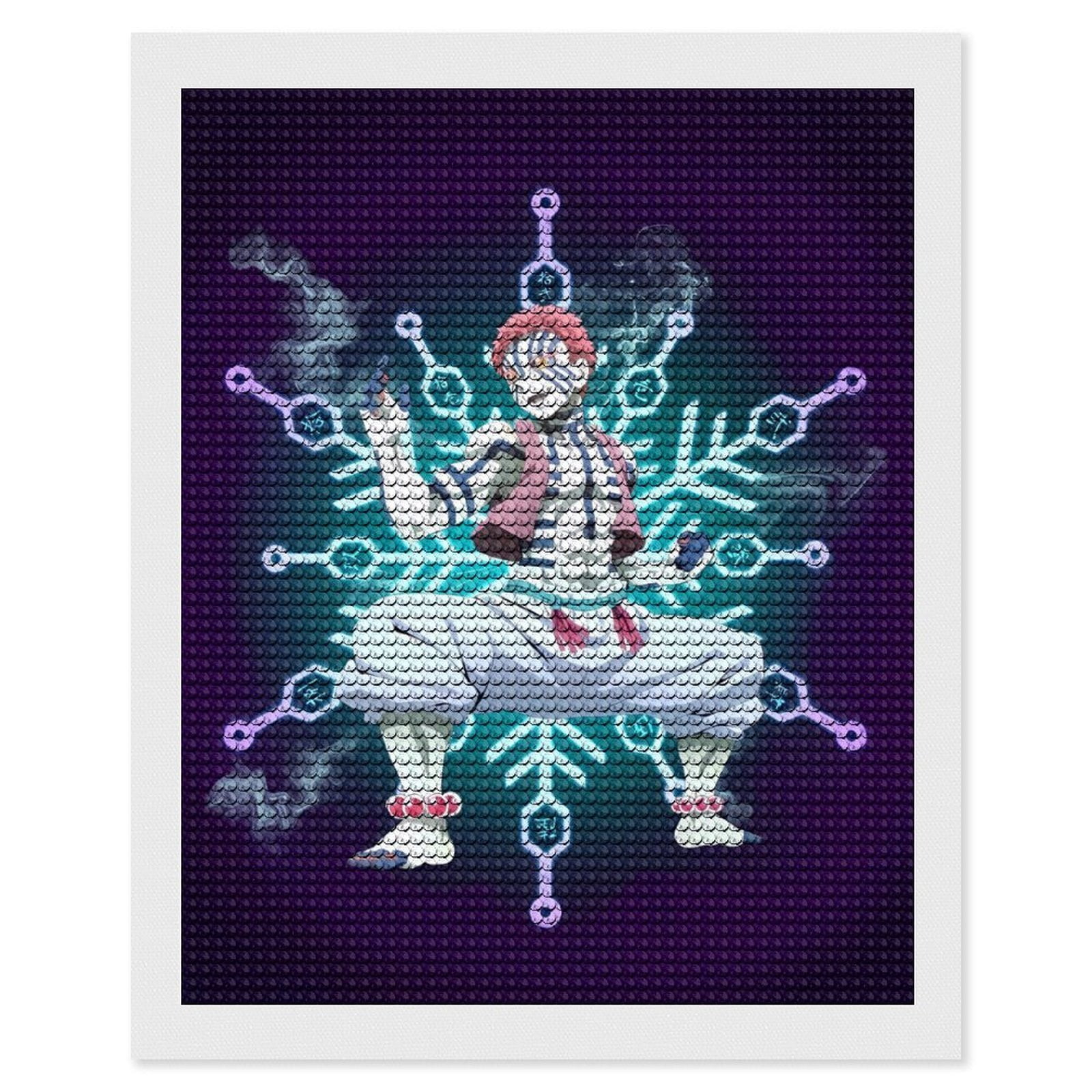 Demon Slayer Akaza Diamond Art Kits for Adults 5D Diamond Art , DIY ...