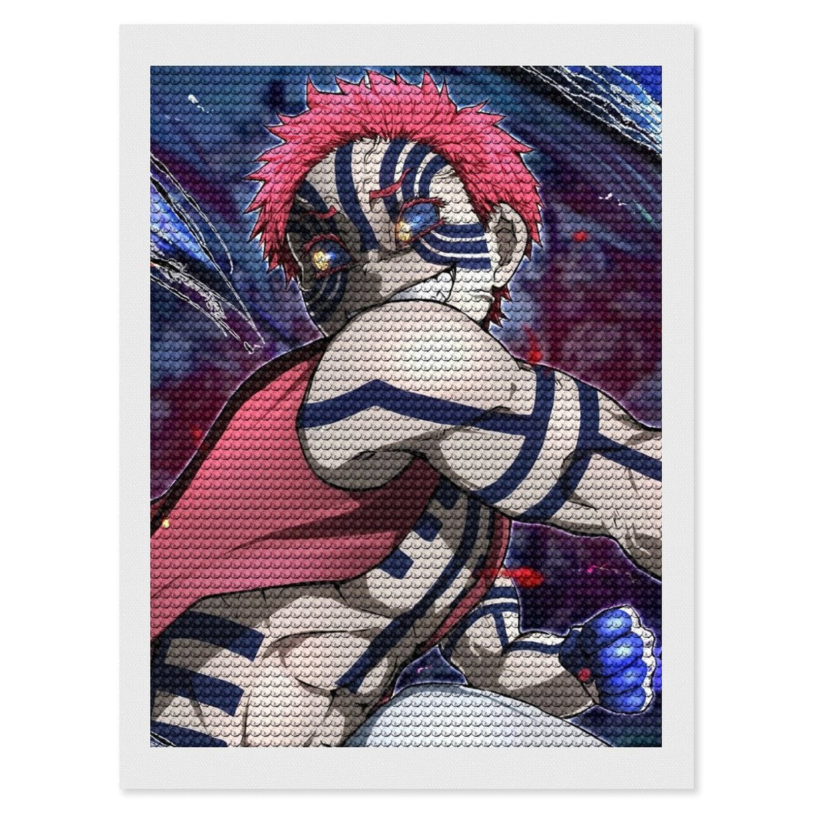 Demon Slayer Akaza Diamond Art Kits for Adults 5D Diamond Art , DIY ...