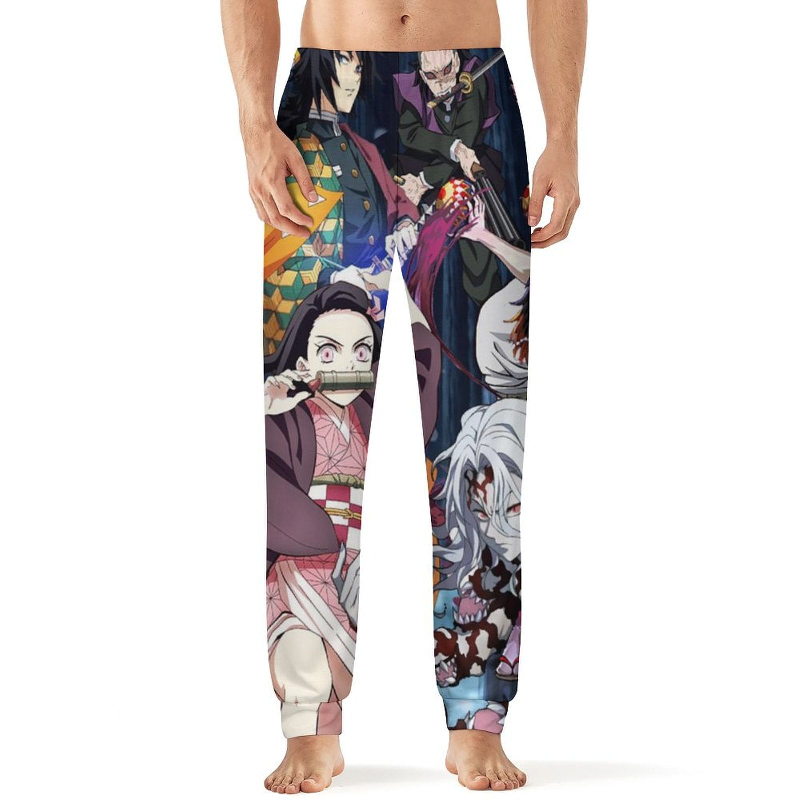 Demon Slayer Animation Men's Pajama Pants Bottoms Fashion Daily Cozy ...