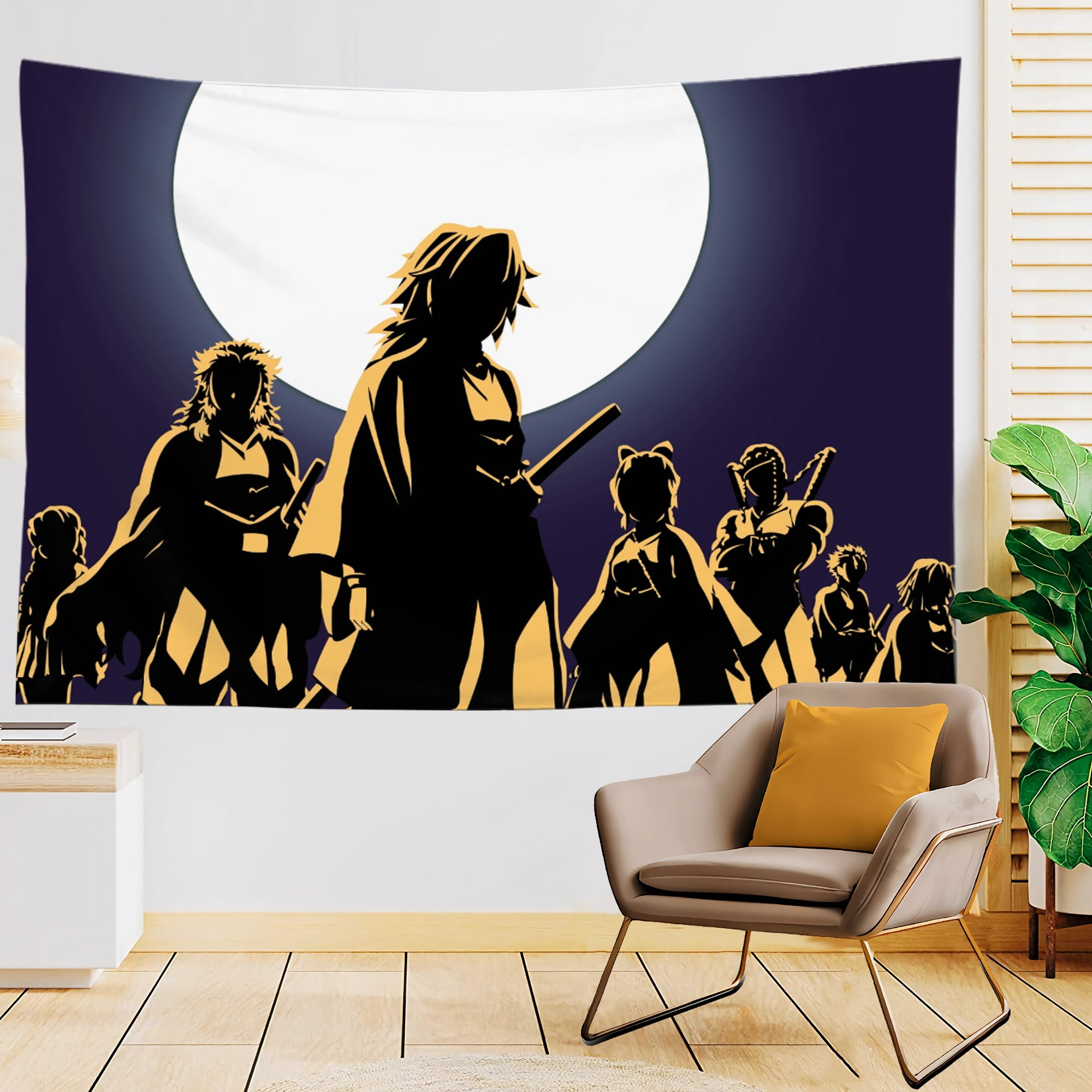 Demon Slayer Anime Backdrop Classics Photography Background for Bedroom ...