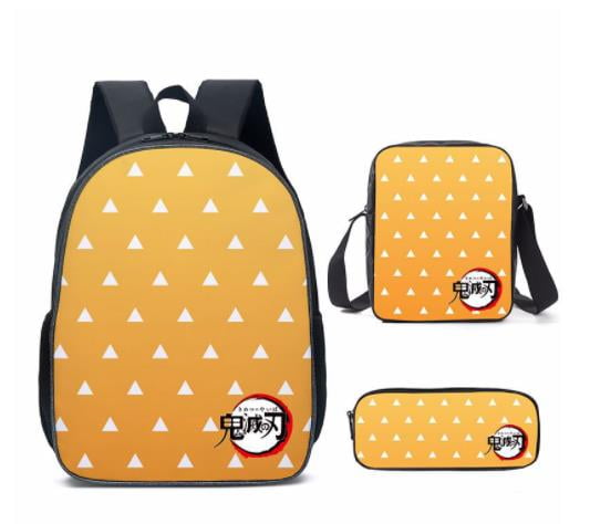 Demon Slayer Anime Backpack Kimetsu No Yaiba Bags Kamado Tanjirou ...