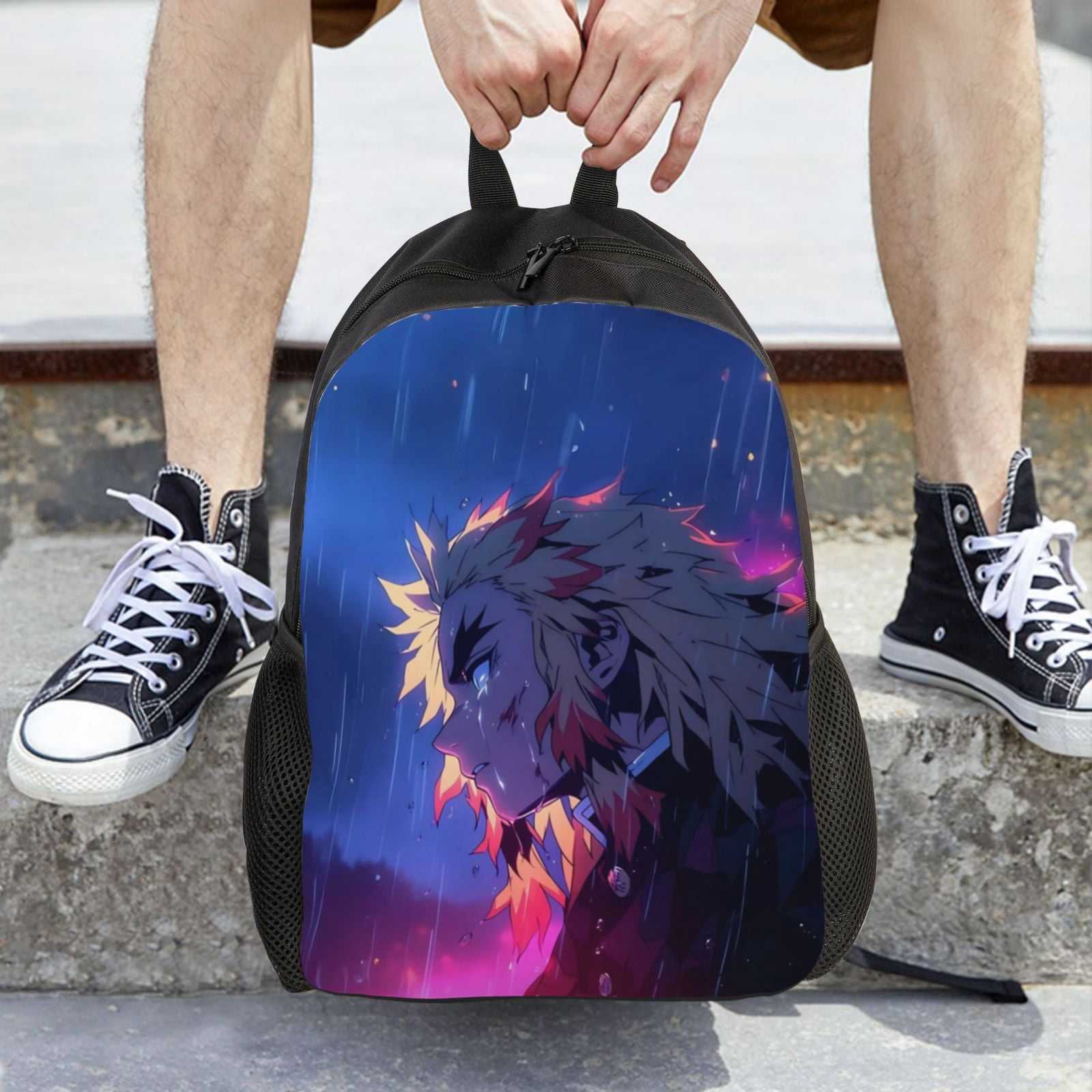 Demon Slayer Anime Backpack Travel Bag 3d Printing Casual Daypack ...