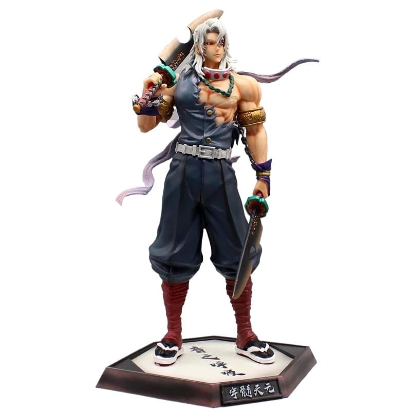 Demon Slayer Anime Figure Uzui Tengen Gk Statue Figurine Pvc Model Doll ...